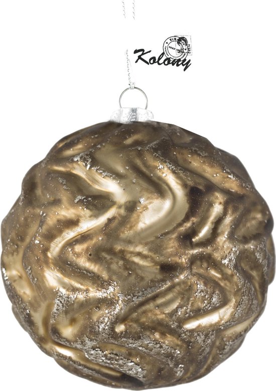 Glazen bal goud | bol.com