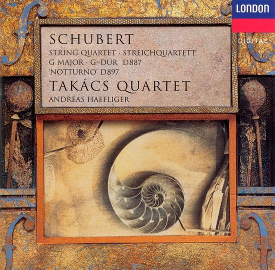 Schubert: String Quartet in G major, D. 887; Notturno, D. 897, Takács String Quartet |... | bol