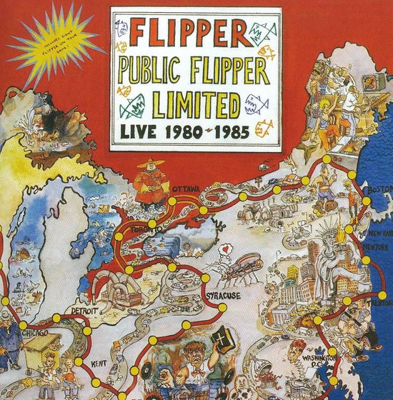 Flipper - Public Flipper Limited... (CD), Flipper | CD (album) | Muziek ...