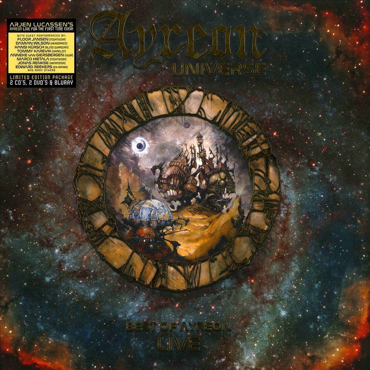Ayreon Universe - Best of Ayreon Live (Earbook), Ayreon | Muziek | bol.com