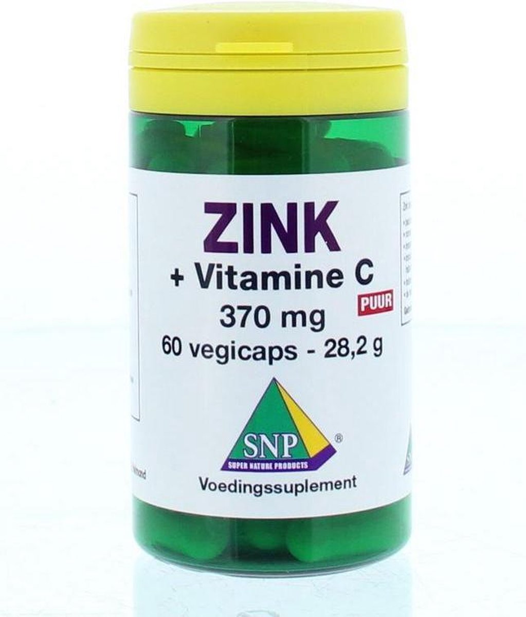 zink 50mg + gebuf vit c puur | bol.com