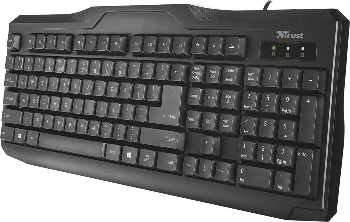 Trust Classicline | Keyboard | Morsbestendig | USB | Toestenbord ...