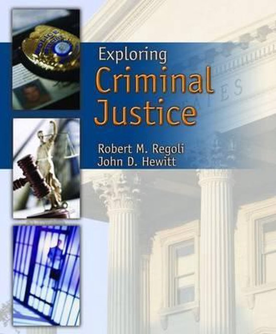 Exploring Criminal Justice | 9780763742843 | Robert M. Regoli | Boeken ...