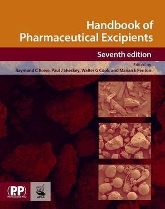 Handbook of Pharmaceutical Excipients | 9780857110275 | Raymond C Rowe ...