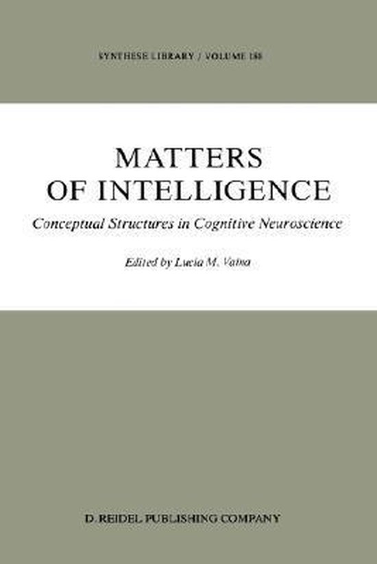Synthese Library- Matters of Intelligence | 9789027724601 | Boeken | bol.com