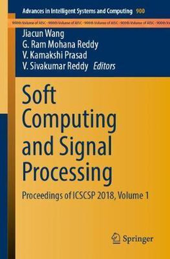 Soft Computing and Signal Processing | 9789811335990 | Boeken | bol.com