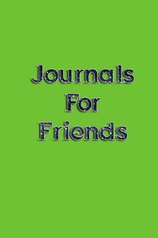 Journals for Friends | bol.com