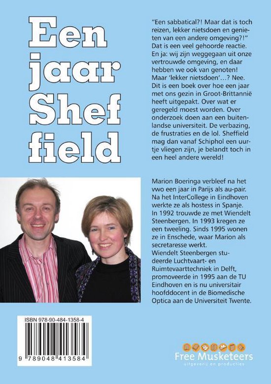 Een Jaar Sheffield, Marion Boeringa | 9789048413584 | Boeken | bol.com