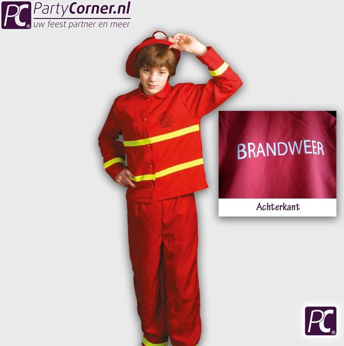 Kinder brandweerman pak kopen. | bol.com