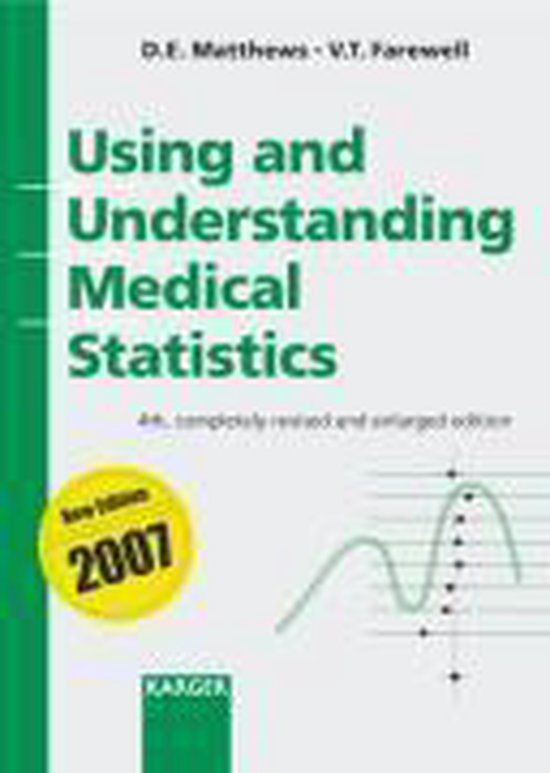 Using and Understanding Medical Statistics | 9783805581899 | David Edward Matthews |... | bol.com