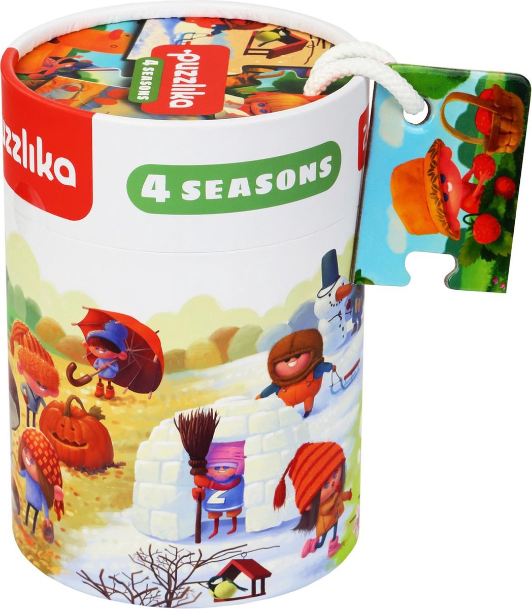 Puzzlika - Puzzel van de 4 Seizoenen - Combineer de Puzzelstukjes en ...