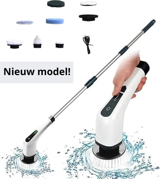 V&P Elektrische Schoonmaakborstel – Elektrische Schrobber ...