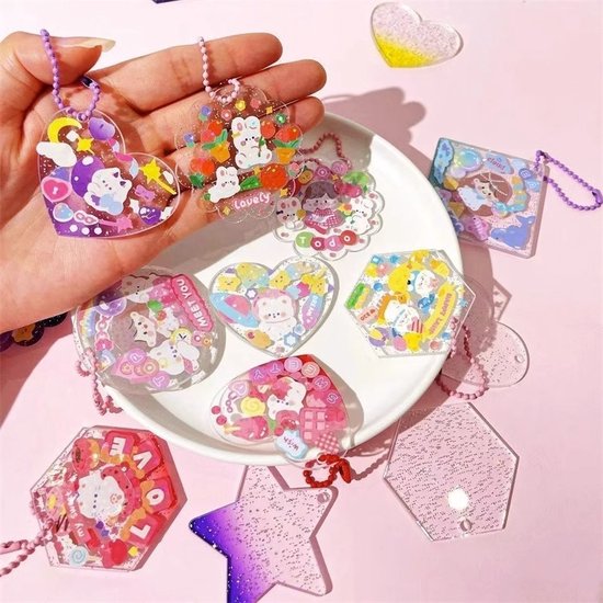 Guka Charm Set 10 Stuks met 10 stickers en 10 armbandjes ...