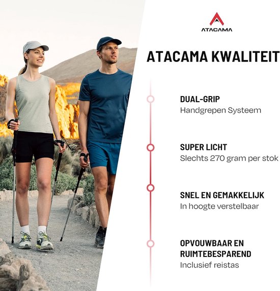 Walking-stokken - Ultralichte wandelstokken voor dames en heren ...