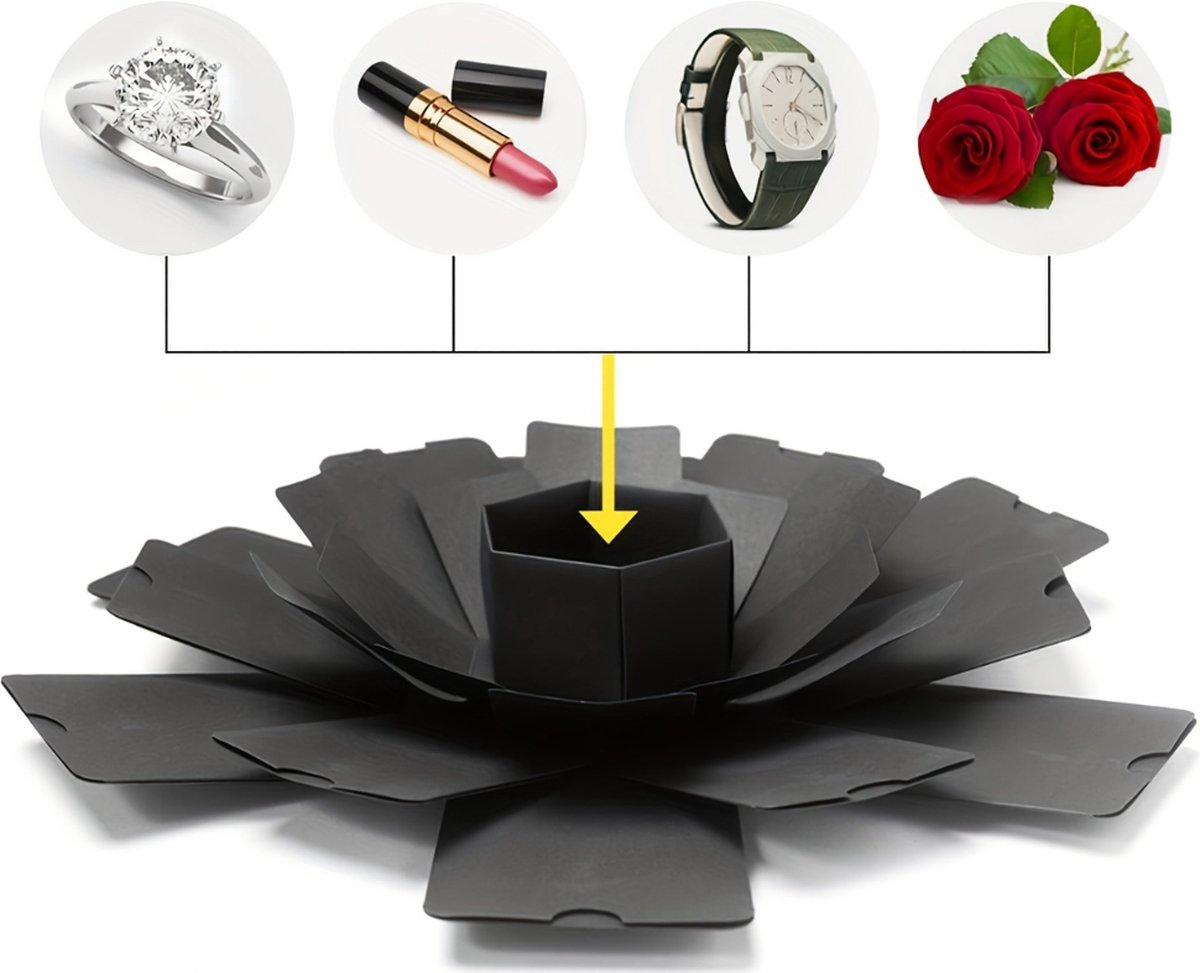Explosie Foto Doos - Exploding Box - Foto Opbergbox - Fotobox ...
