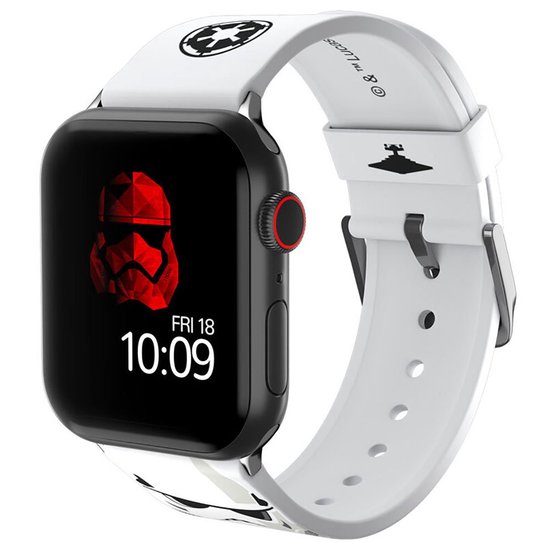Moby Fox Stormtrooper Star Wars Smartwatch Band En Bol Zilver | bol