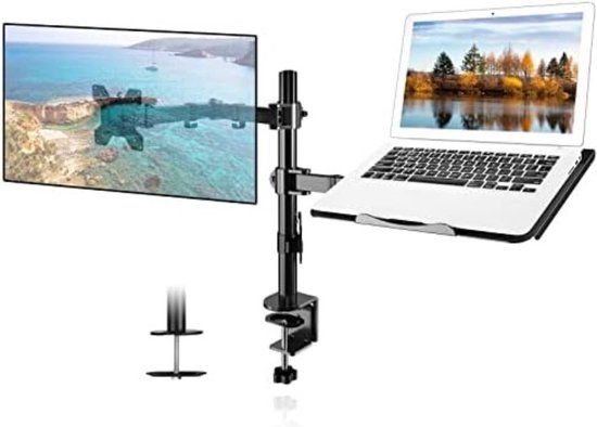 Monitor Arm Laptop - Laptop Arm Standaard - 13" - 27" LCD LED Screens ...