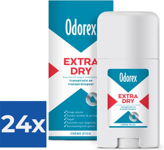 Odorex Extra Dry Deodorant Stick - Beschermt Je Optimaal Tegen ...