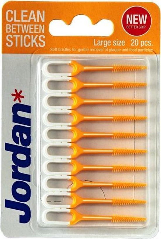 Jordan Tandenstokers - Clean Between Sticks Large - Voordeelverpakking ...