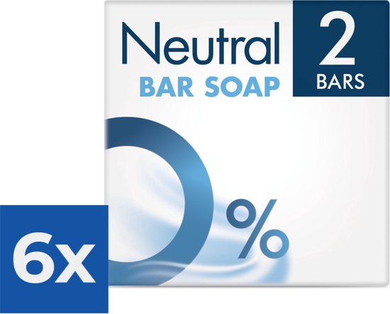 NEUTRAL BAR SOAP 2X100G - Voordeelverpakking 6 stuks | bol