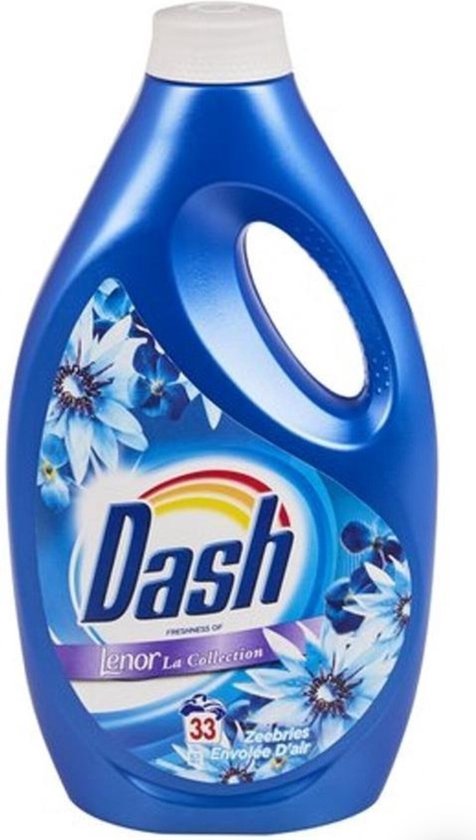 Dash Vloeibaar Wasmiddel Zeebries 33 wasbeurten 1,65 liter | bol