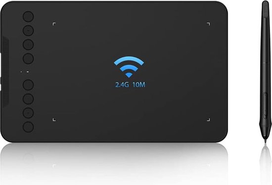 Elysium Tekentablet - Grafische Tekentablet - Bluetooth - 8192 Niveaus ...