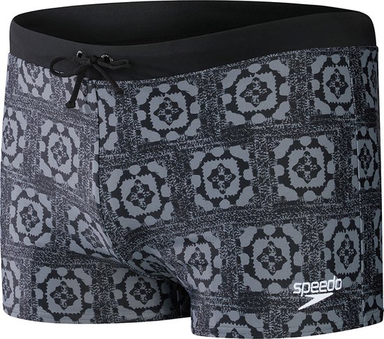 Speedo heren aquashort valmilton eco print grijs | bol