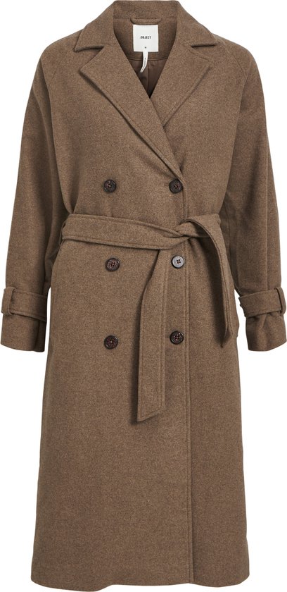 OBJECT OBJKEILY L/S COAT NOOS Dames Jas - Maat 42 | bol