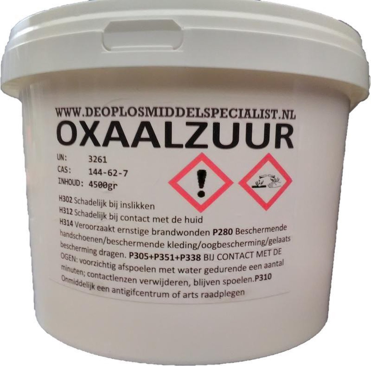 Oxaalzuur - Ontweringswater 4500gram | bol.com