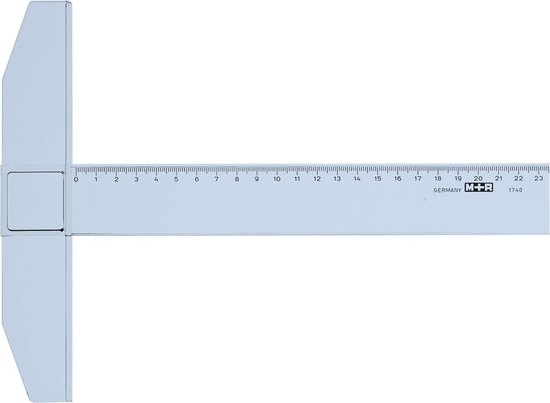 4x MM+R T-liniaal 75cm | bol.com