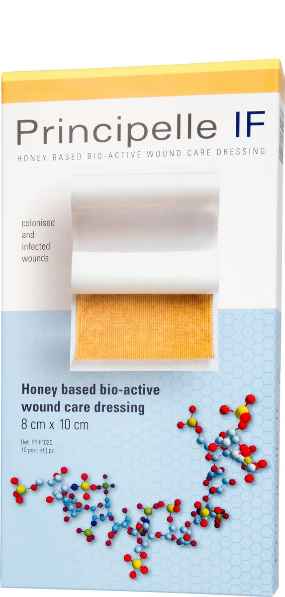 Principelle IF antibacterieel wondverband 8x10 | bol.com