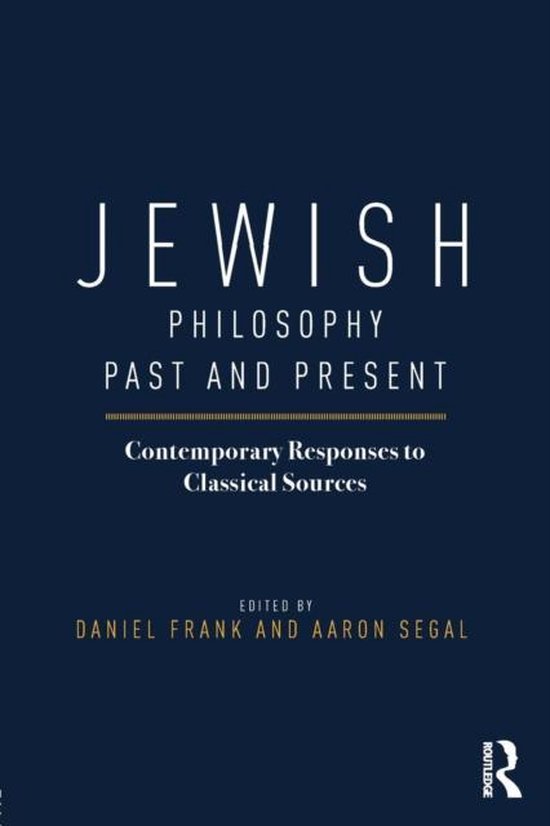 Jewish Philosophy Past and Present | 9781138015739 | Boeken | bol