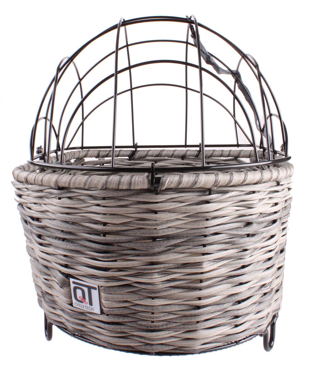 Cycle Tech Hondenmand Enna 2.0 Achter 55 Liter Donkergrijs | bol