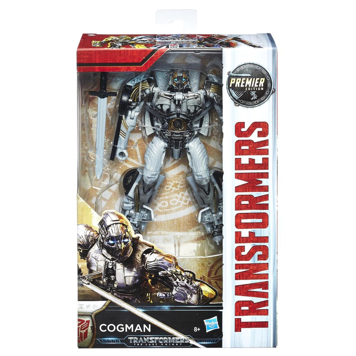 Hasbro Transformers: The Last Knight Premier Edition Deluxe Cogman ...