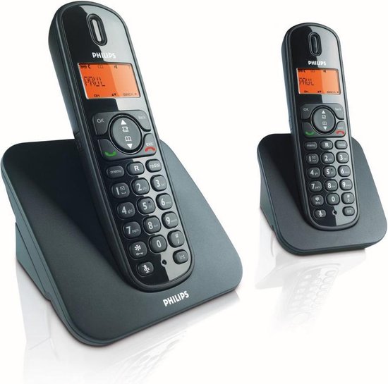 Philips CD1502B Duo DECT Telefoon | bol