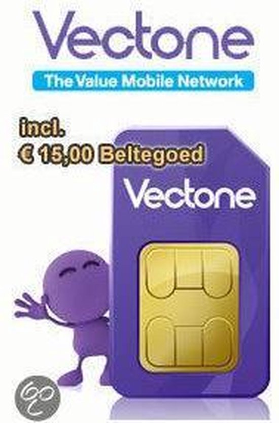 Vectone prepaid Sim Only startpakket | bol