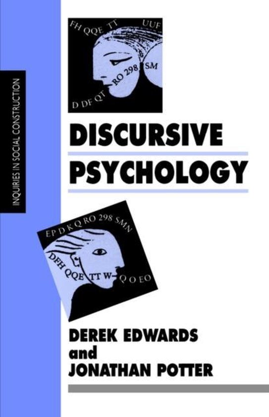 Discursive Psychology, Derek Edwards | 9780803984431 | Boeken | bol.com