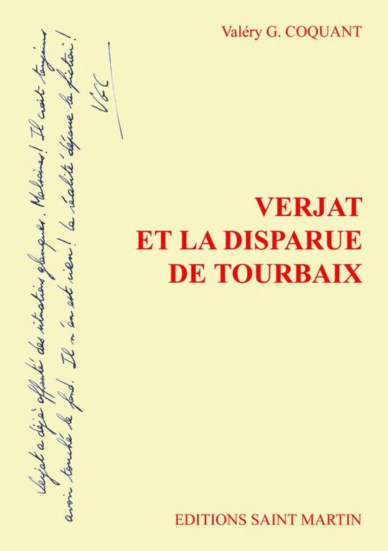 Verjat et la disparue de Tourbaix (ebook), Valéry G. Coquant ...