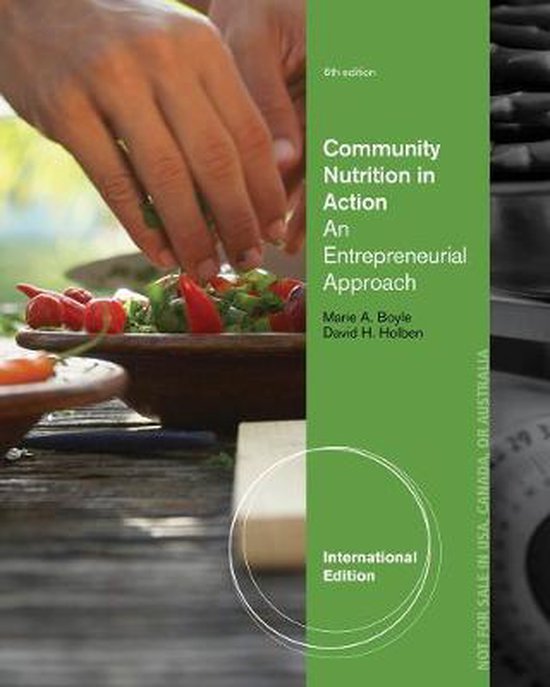 Community Nutrition in Action | 9781111989873 | Marie Boyle | Boeken ...