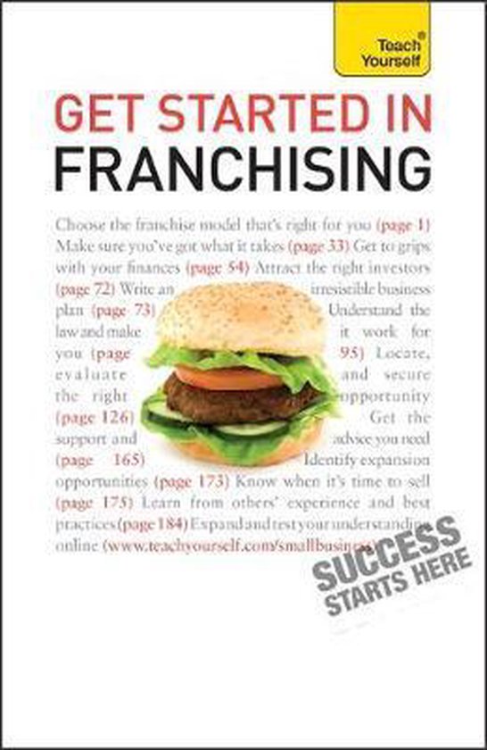 Get Started in Franchising, Kurt Illetschko | 9781444100297 | Boeken | bol.com