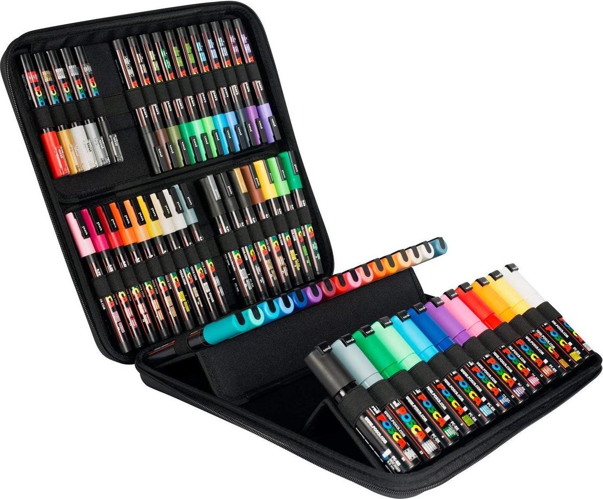 Posca Koffer 60 stuks | bol