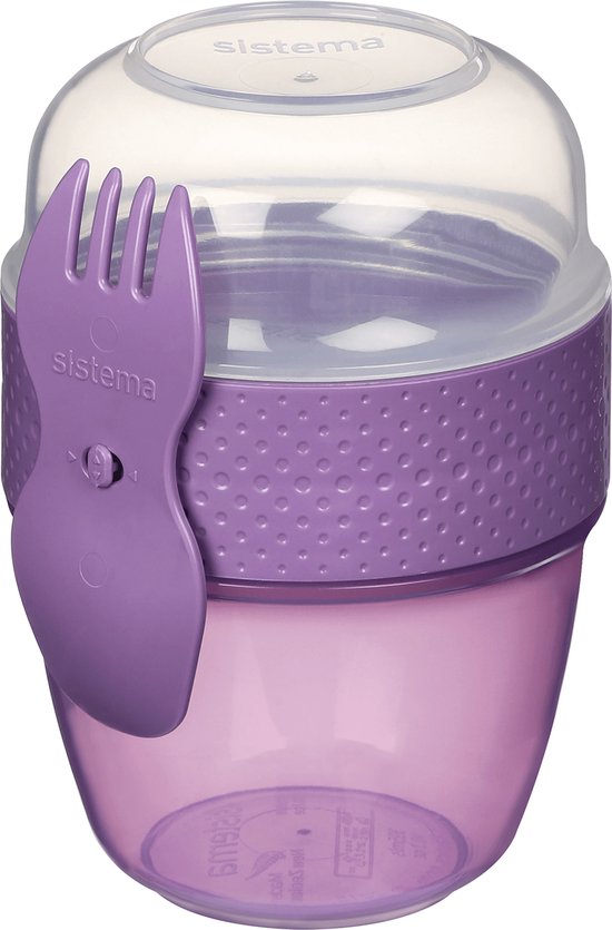 Snack Capsule To Go - Paars | bol.com