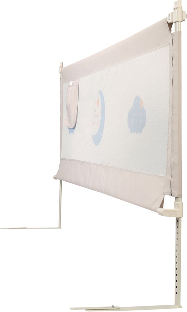 Baby Vivo- bedhek- bedrek- in hoogte verstelbare- bedrail 180 x 65 cm ...