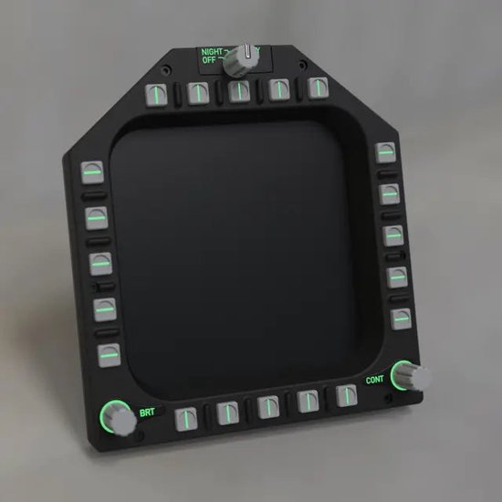 Pc Usb F/A-18C Cockpit Flight Simulator Ddi Meter Voor Dcs Falcon Bms ...