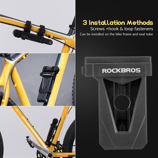 Premium fietsslot - anti diefstal – safety fietsslot – bicycle lock | bol
