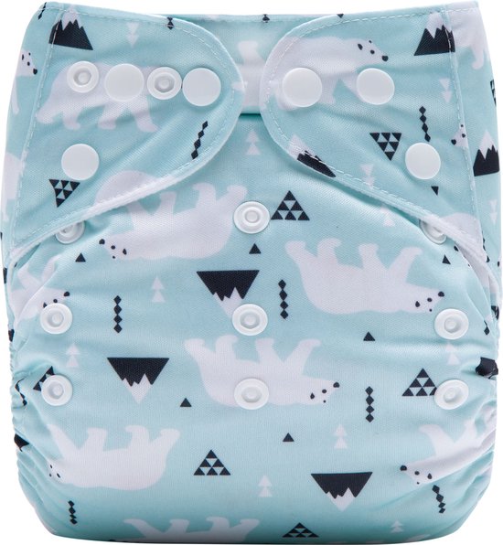Duurzame luiers - Wasbare luier met inlegger - Herbruikbare luier ...