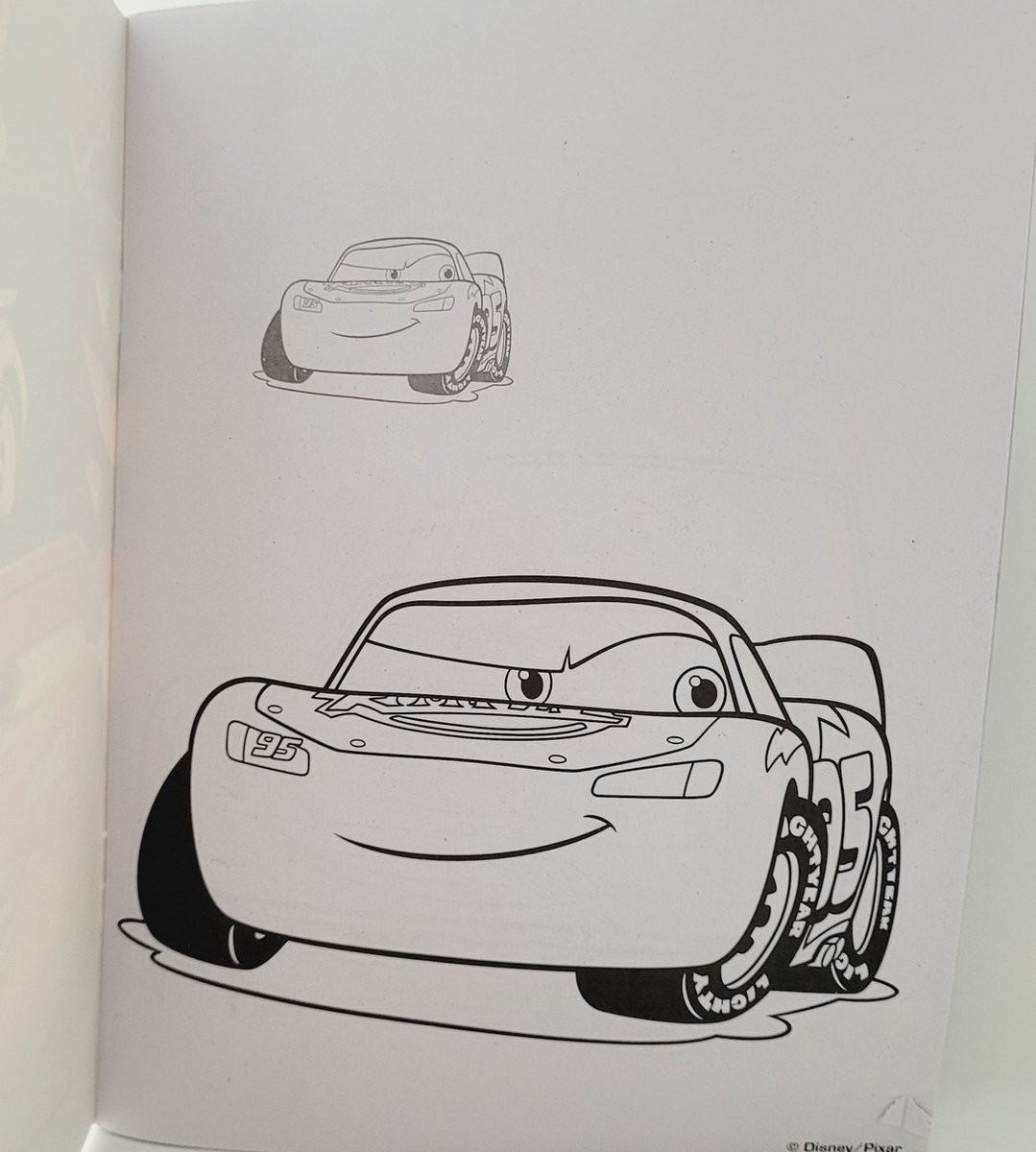 DISNEY PIXAR CARS KLEURBOEK - KLEURBOEK MET STICKERS - 32 KLEURPLATEN ...