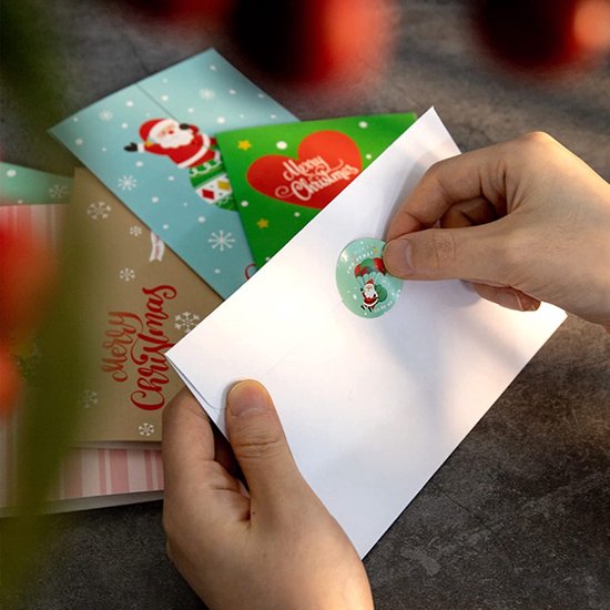 Wenskaarten Kerstmis Vrolijk Kerst-kaart 36 kerstkaarten met 36 ...