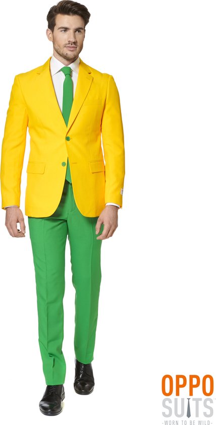 OppoSuits Green and Gold - Costume d'été pour homme - Coloré - Fête ...