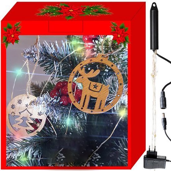 LED lichtsnoer - engelenhaar - bestaat uit 10 LED haren van 2 meter ...